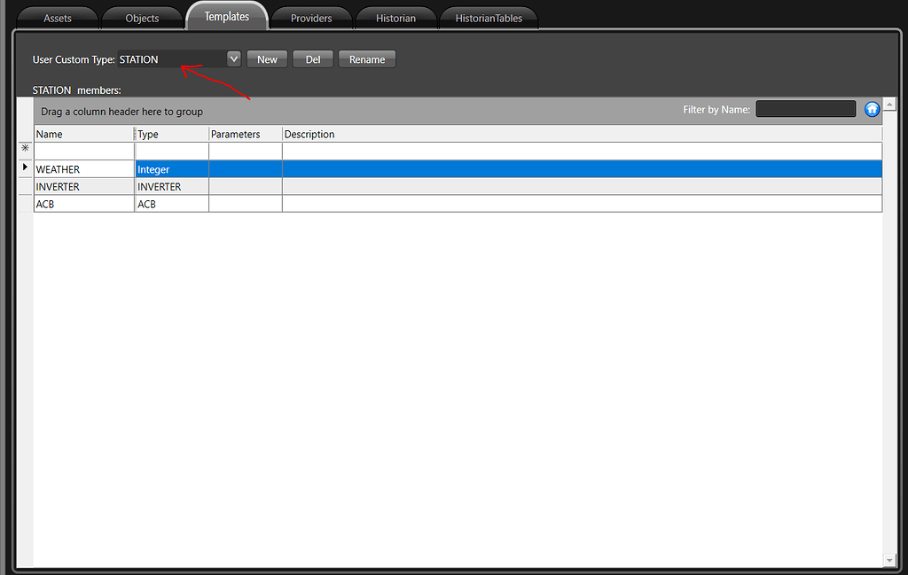Template in script Factory Studio - Scripts, SQL, .NET Framework - Tatsoft
